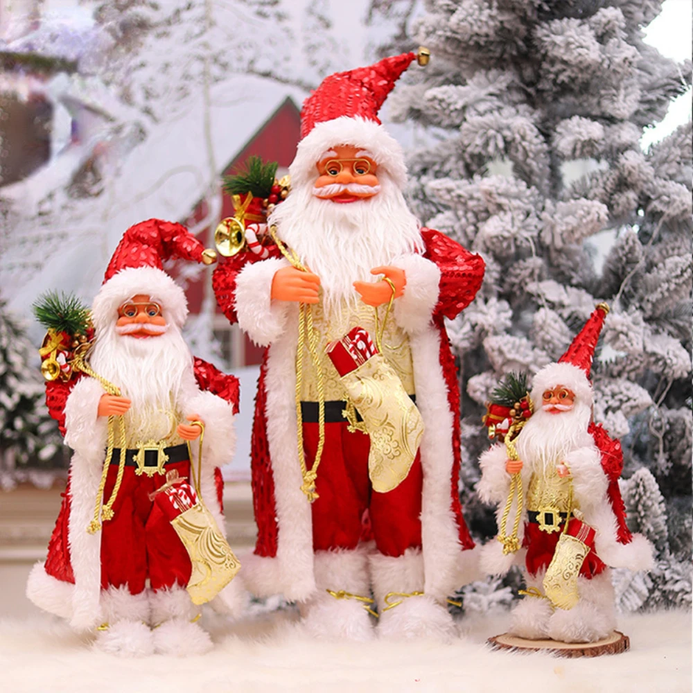 60cm-Big-Santa-Claus-Doll-Christmas-Doll-Desktop-Santa-Claus-Figure ...