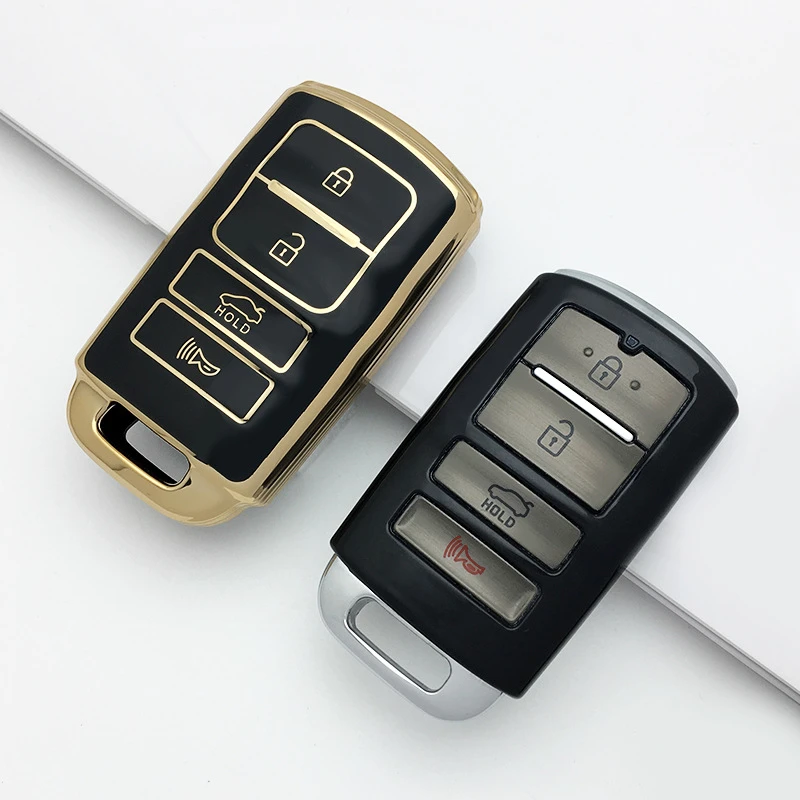 NEW TPU Car Key Case Cover Shell Fob For KIA Cadenza K9 K7 k 04 Sorento ...