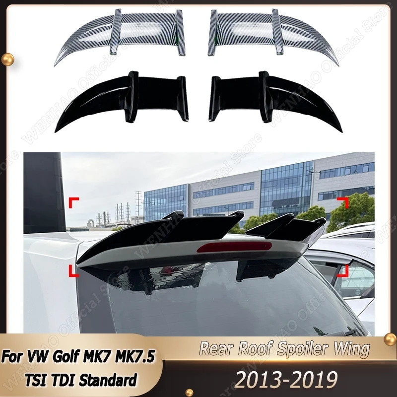 Rear-Roof-Window-Boot-Lip-Spoiler-For-VW-Golf-MK7-MK7-5-TSI-TDI ...