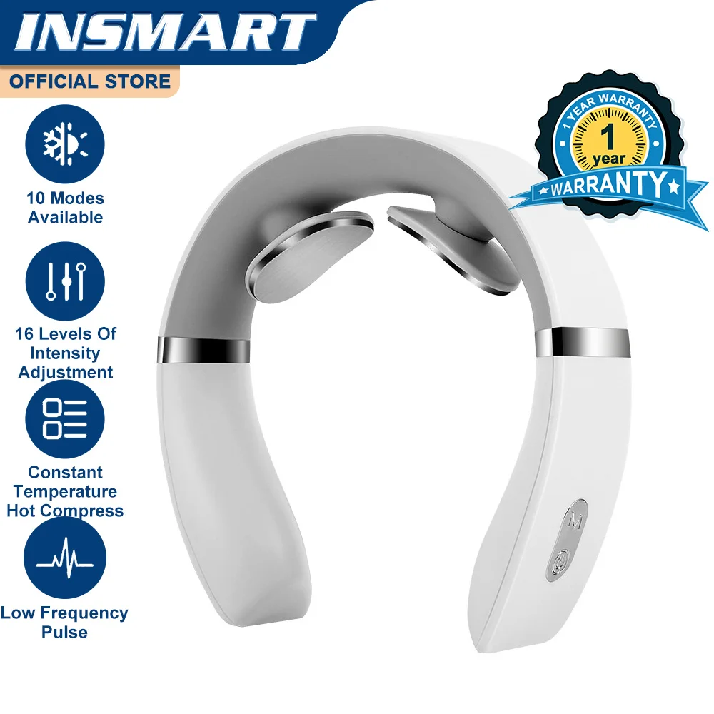 Smart-Back-Neck-Massage-TENS-Pulse-Shoulder-Neck-Massager-Wireless ...