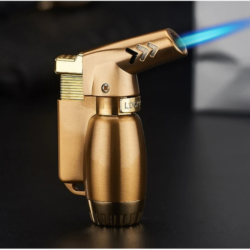 Windproof Gas Direct Charge Turbo Torch Metal High-flame Lighter ...