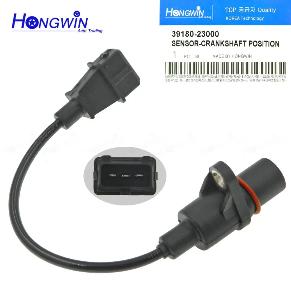 39180-23000 Crankshaft Position Sensor Fits Hyundai Accent Elantra 1.6L ...