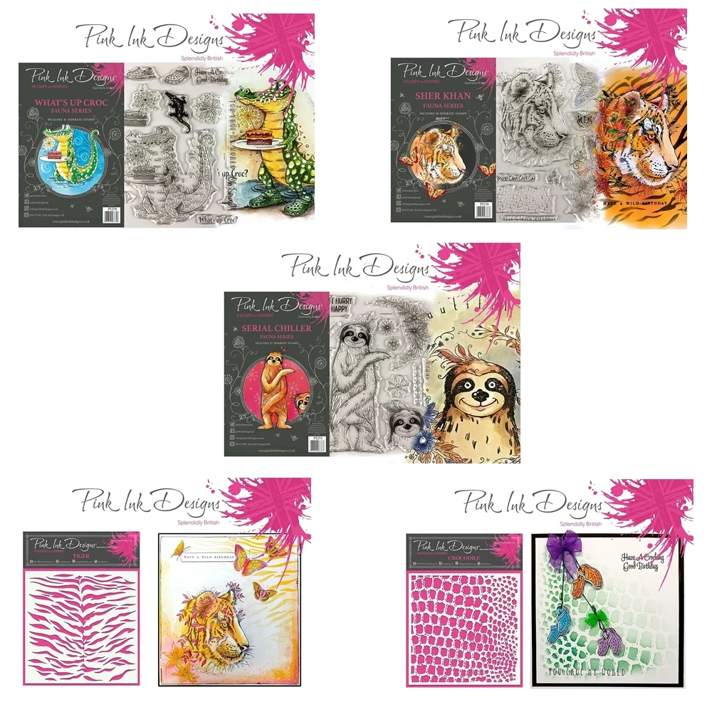 2024-New-Clear-Stamp-Stencil-For-Scrapbooking-What-s-Up-Crocodile-Sher ...