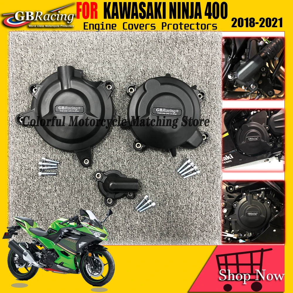 Motorcycle Engine Protective Cover FOR GB Racing FOR KAWASAKI ninja400 ...