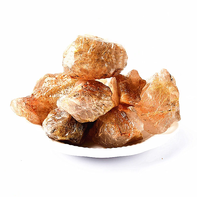 Natural-Golden-Rutilated-Quartz-Raw-Stone-30-60mm-Freeform-Copper-Hair ...
