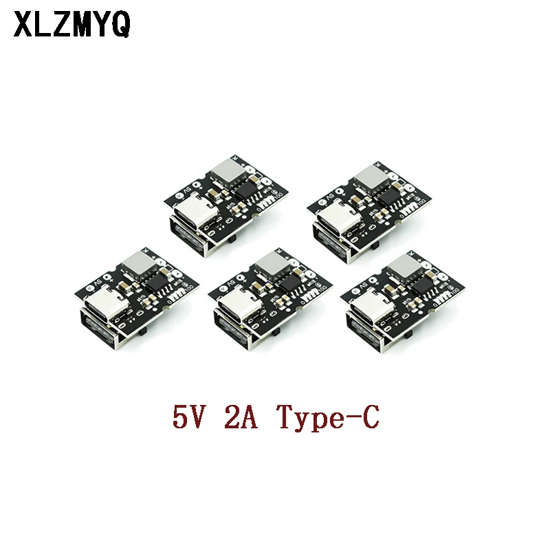 5-10pcs-High-precision-5V-2A-Charge-Discharge-Integrated-Module-Type-C ...