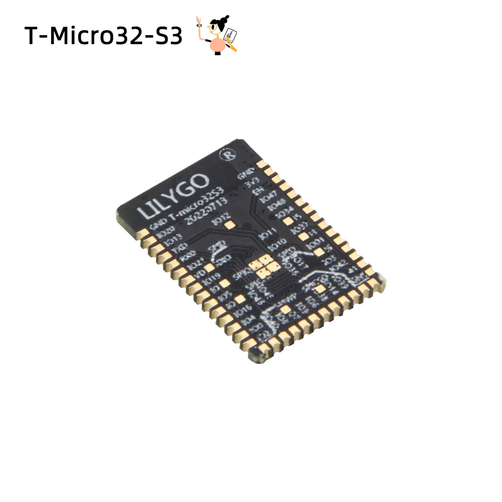 LILYGO® T-Micro32 Módulo ESP32, microprocesador ESP32-S3 ESP32, compatible con WiFi, Bluetooth ...
