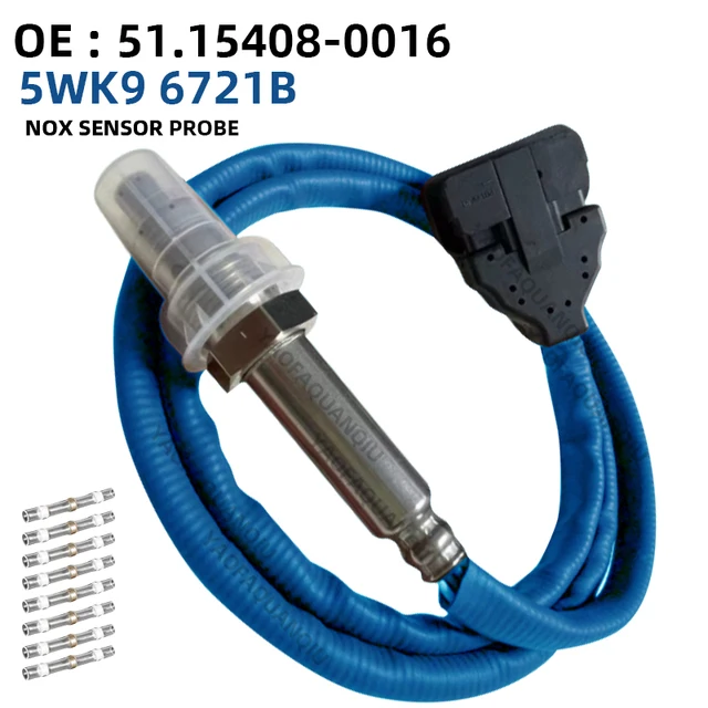 MAN 트럭용 질소 산소 센서, NOX 센서, TGX, TGS, TGL, TGM, 51.15408-0016, 5WK96721B ...