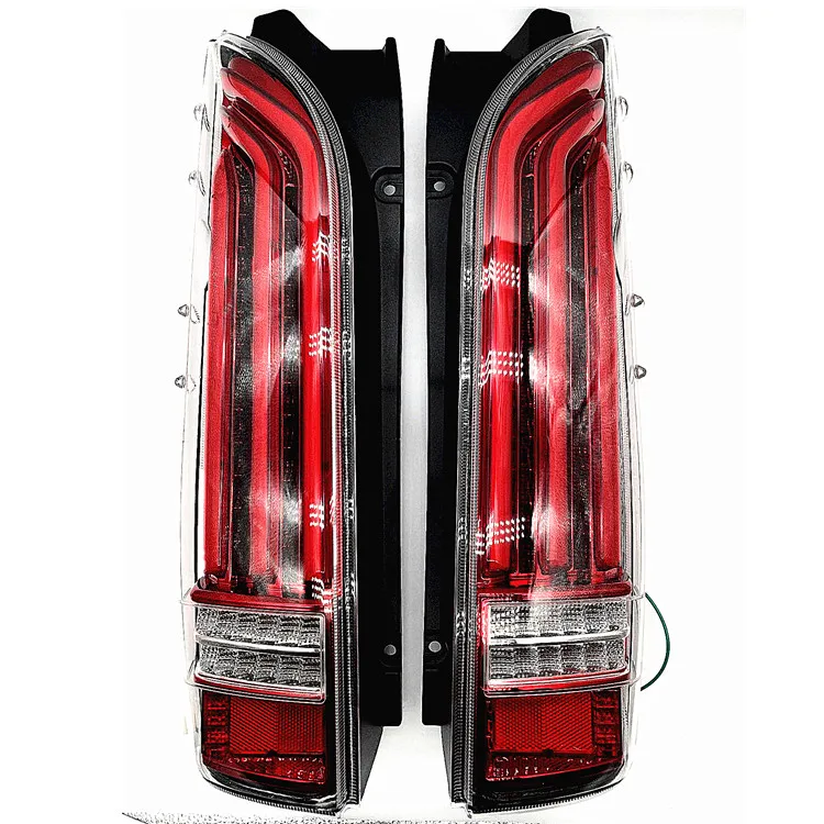 2005 2018 HIACE 버스 LED 실행 LED 미등 hiace 후면 테일 램프 어셈블리| | - AliExpress