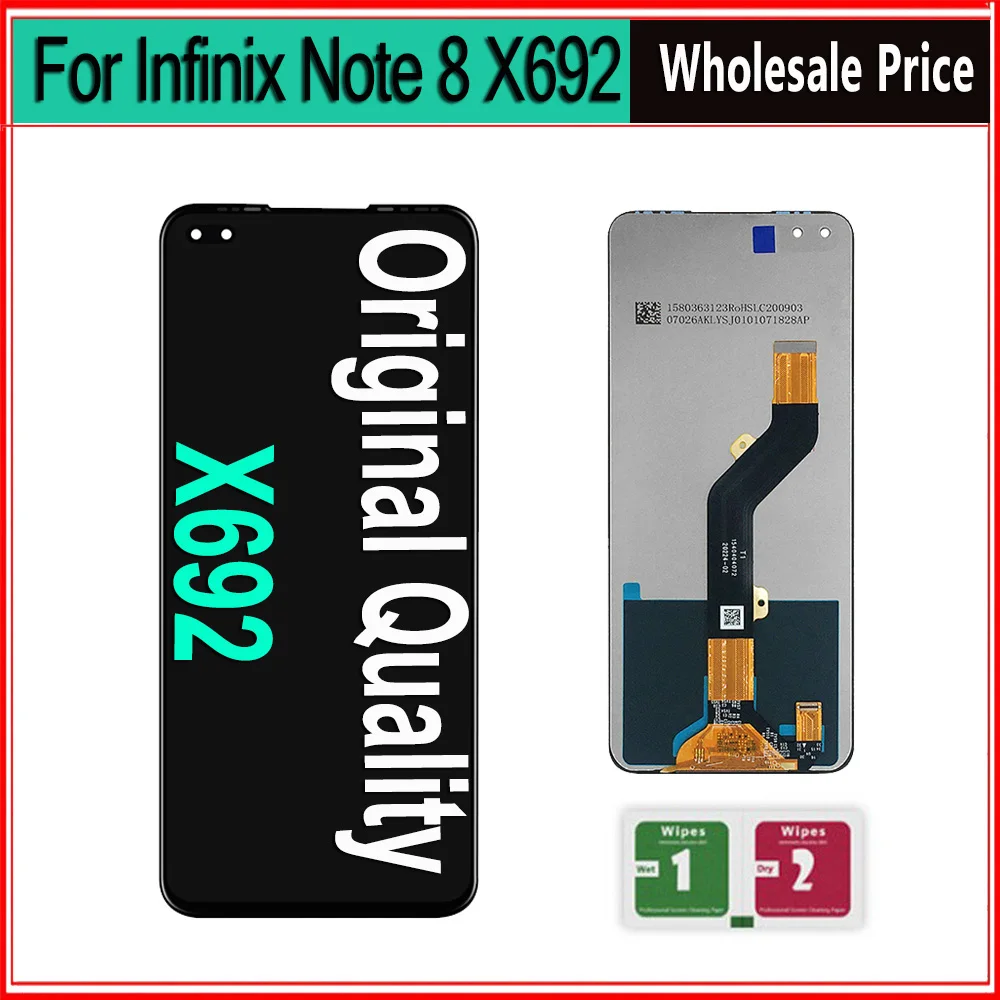 Original-Tested-LCD-Display-Replacement-For-Infinix-Note-8-X692-LCD-And ...