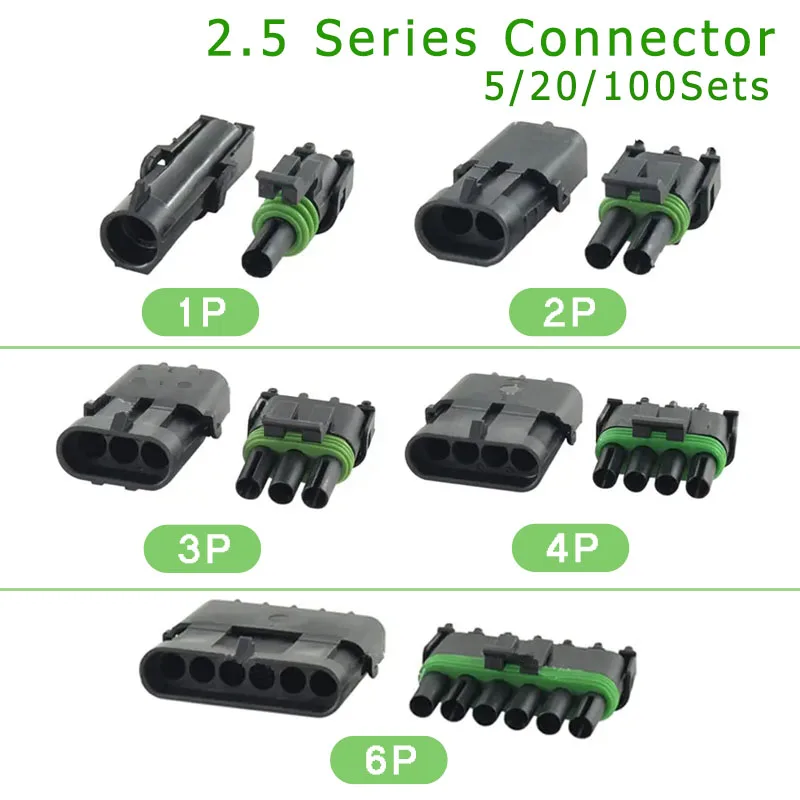5-20-100-Sets-Delphi-Automotive-Connector-2-5-Series-1-2-3-4-6-Pin.jpg