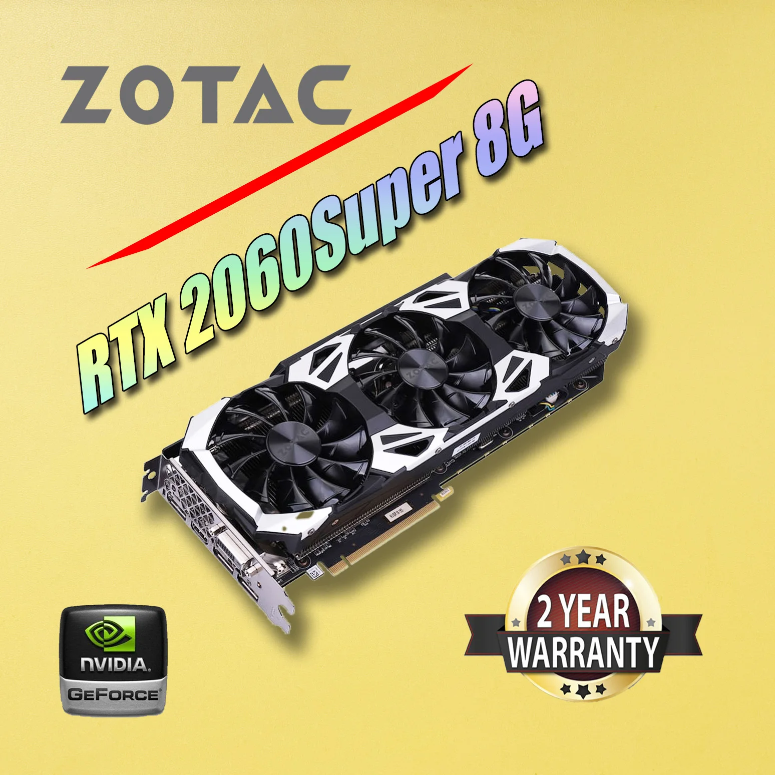 Placas Vídeo ZOTAC Geforce NVIDIA RTX2060Super 8G Placa Gráfica GPU ...