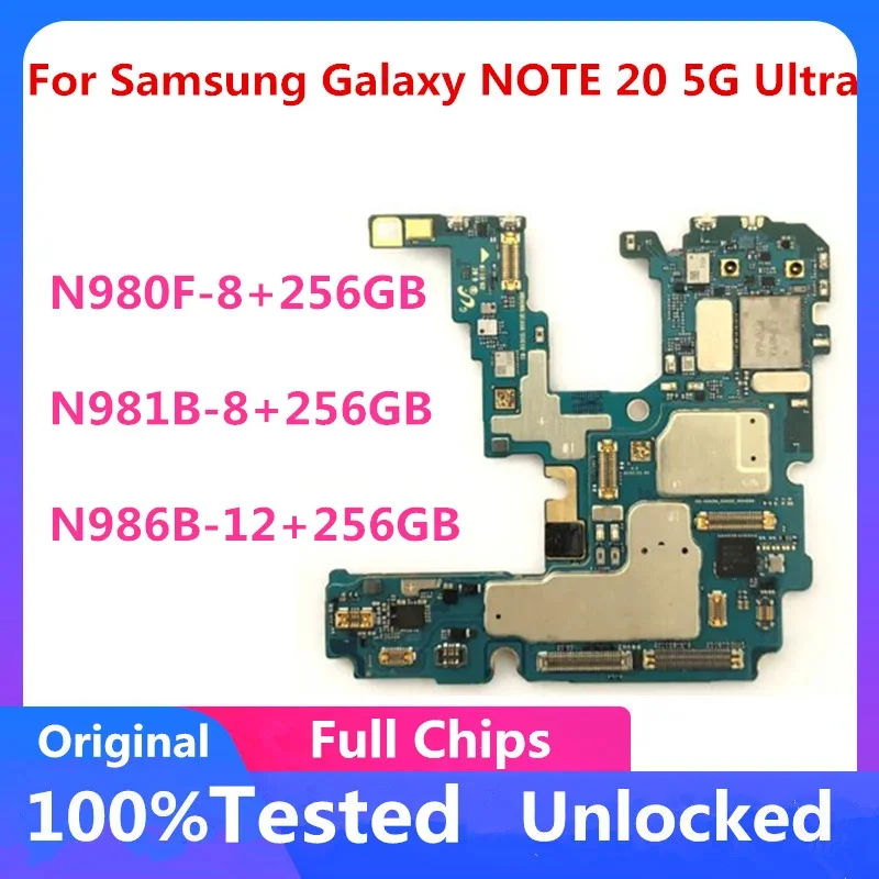 Placa-base-desbloqueada-para-Samsung-Galaxy-Note-20-Ultra-N985F-N986B ...