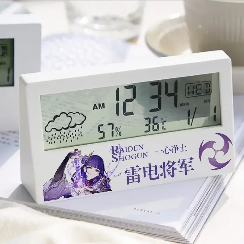 Genshin-Impact-anime-Xiao-Klee-Ganyu-minimalist-electronic-alarm-clock ...