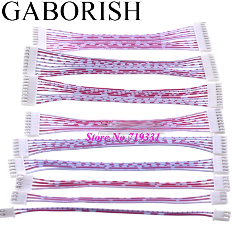 20pcs 20cm Xh Red White Ribbon Cable Dual Head Same Direction Xh2.54 2p ...