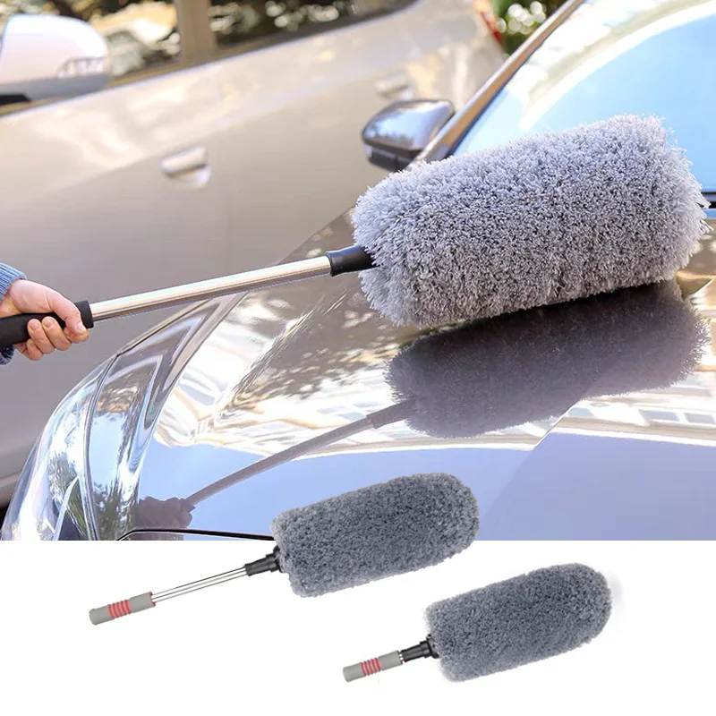 Microfiber-Car-Duster-Multi-function-Cleaning-Brush-Mop-For-Car-Dust ...