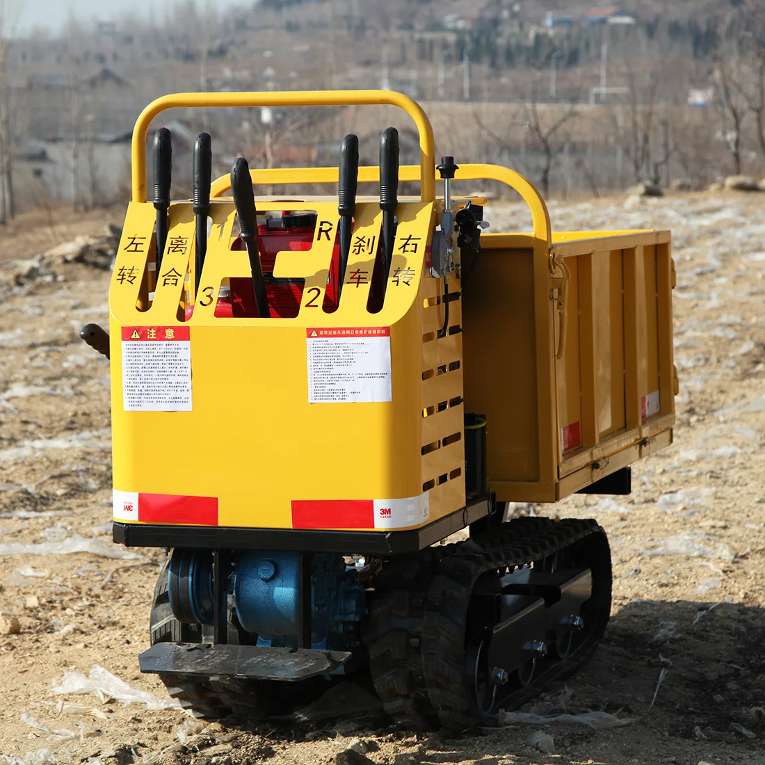 Rubber-Track-Dumper-Crawler-Carrier-Small-Creeper-Crawler-Transporter ...