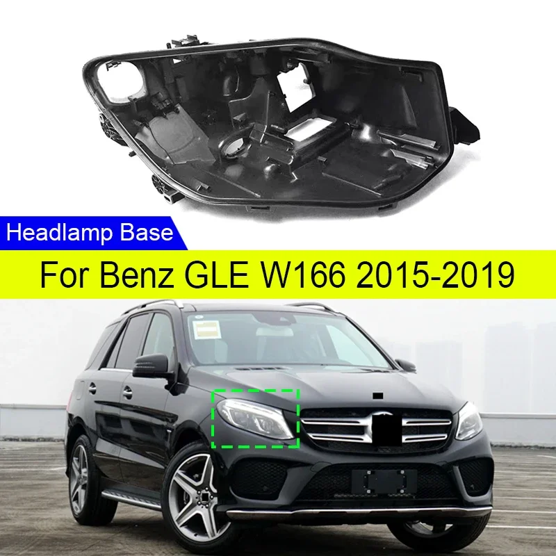 For Benz GLE W166 W292 2015-2019 Car Light Rear Base House Front ...