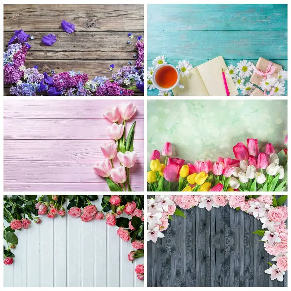 MOON-QG-Wood-Flower-Portrait-Backdrop-for-Photoshoot-Product ...