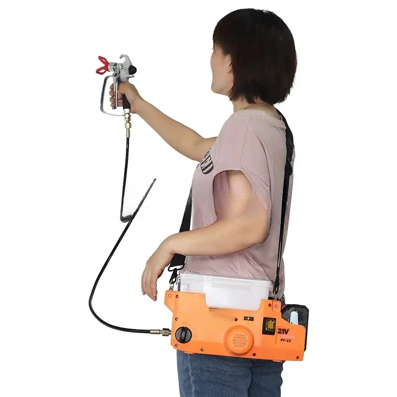 Paint-Sprayer-Machine-with-Lithium-Battery-High-Power-Small-Portable ...