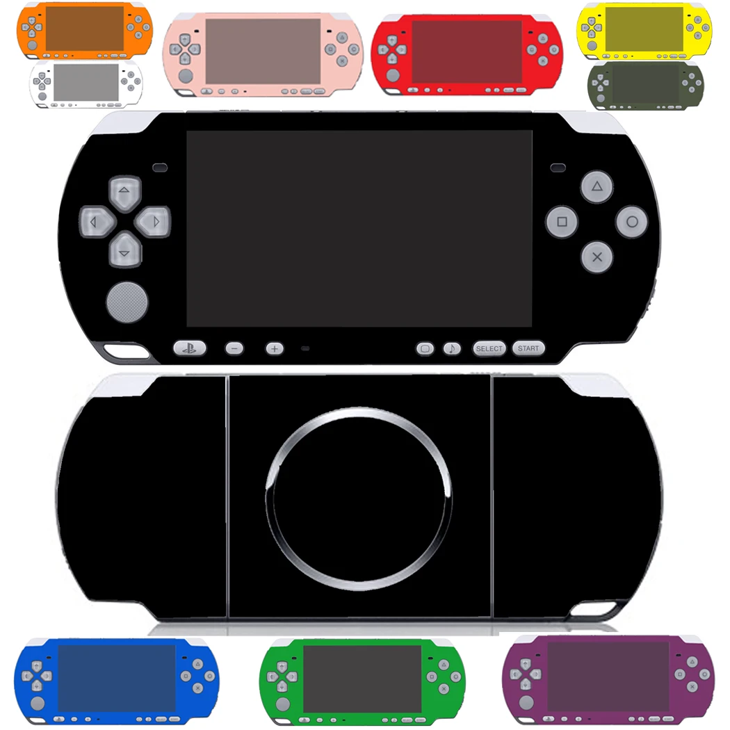 10-Pure-Clean-Solid-Colours-Vinyl-Skin-Sticker-Protector-for-Sony-PSP ...