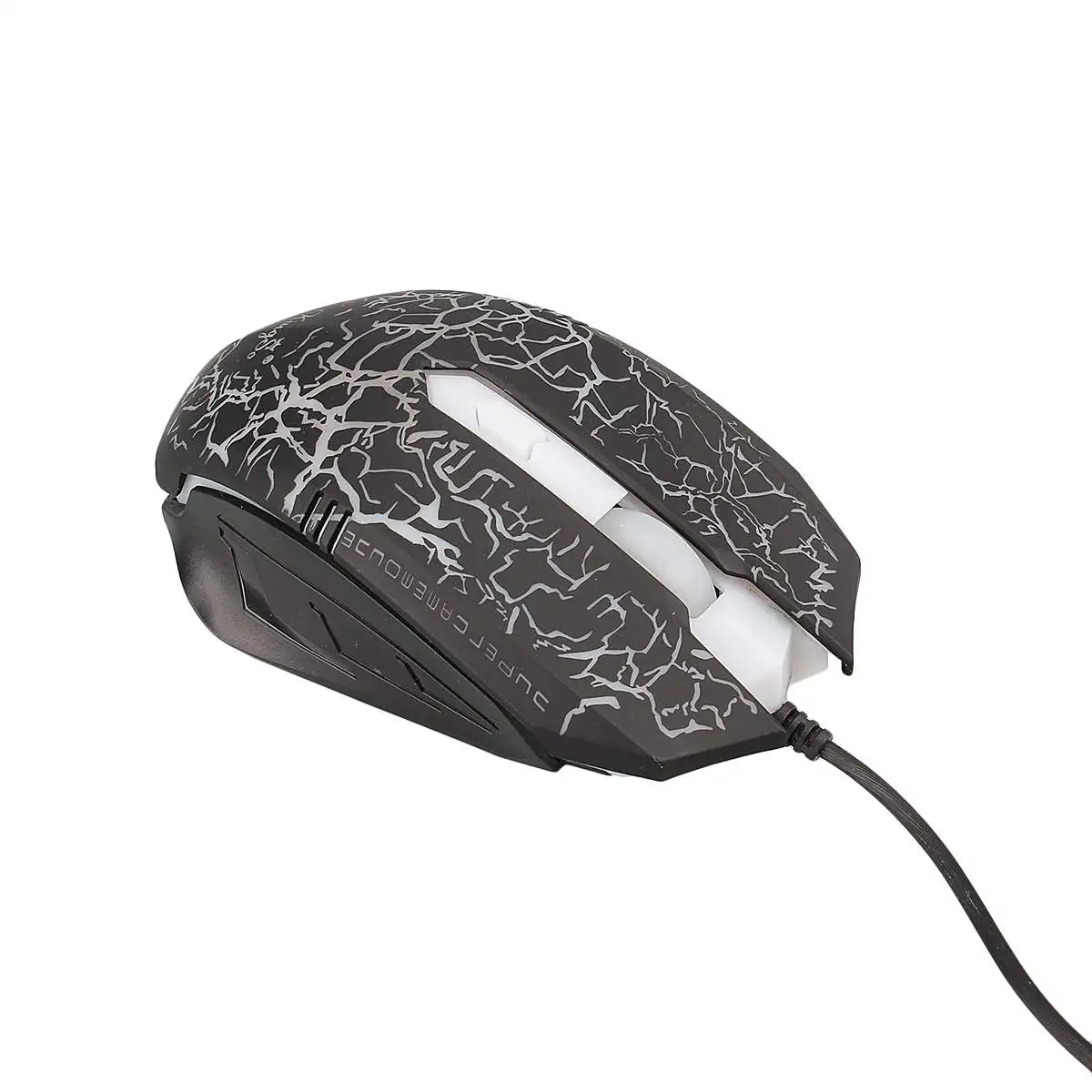 ELEGIANT USB Wired Gaming Mouse 6 Buttons 3200DPI Mute Optical Computer ...