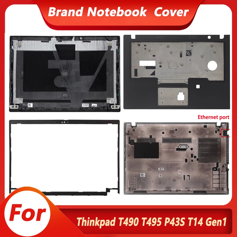 Laptop Cover For Thinkpad T490 T495 P43S T14 Gen1 LCD Screen Back Cover ...