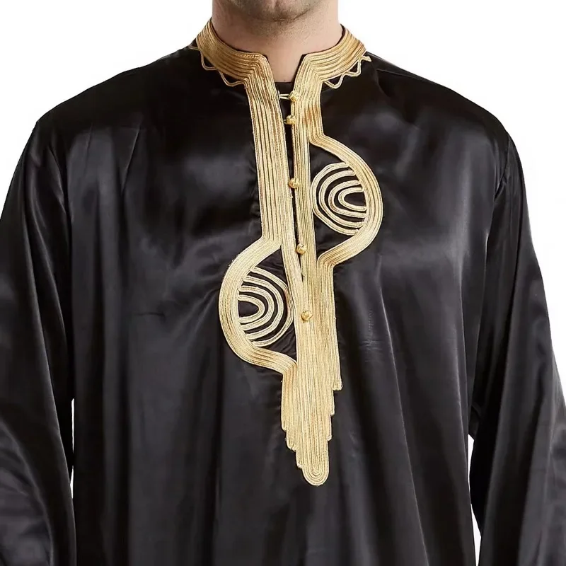 Manto-bordado-masculino-no-Oriente-M-dio-Roupa-rabe-Mu-ulmano-Dubai ...