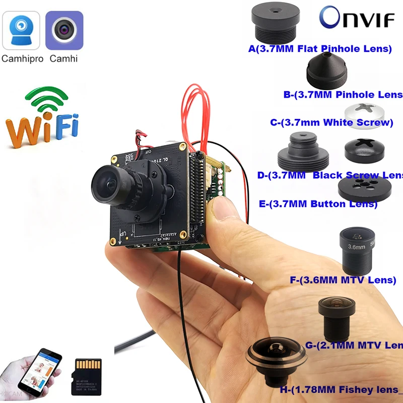 4K-8mp-Wifi-Ip-Camera-Module-Sony-IMX415-Starlight-Sensor-H-265-IR-Cut ...