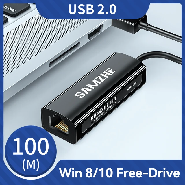 SAMZHE USB Ethernet Adapter USB HUB 3.0 1000Mbps RJ45 Lan Network Card ...