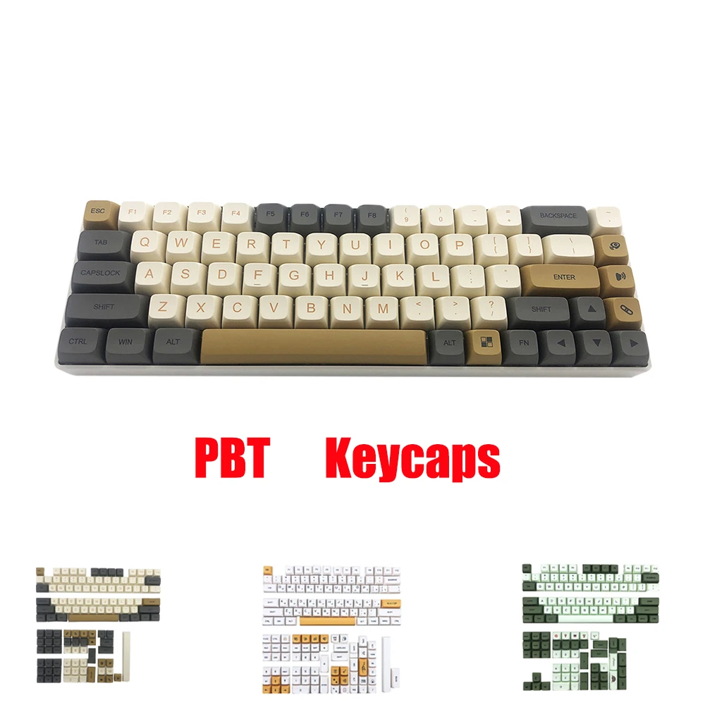 125/140 Keys PBT Keycaps for Keyboard Mechanical Caps DIY Keycap ...