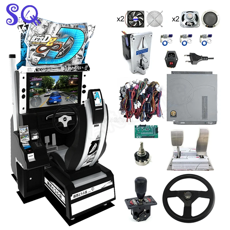 Arcade-Initial-D8-Simulator-Kit-Game-Driving-Car-Racing-Motherboard-Diy ...