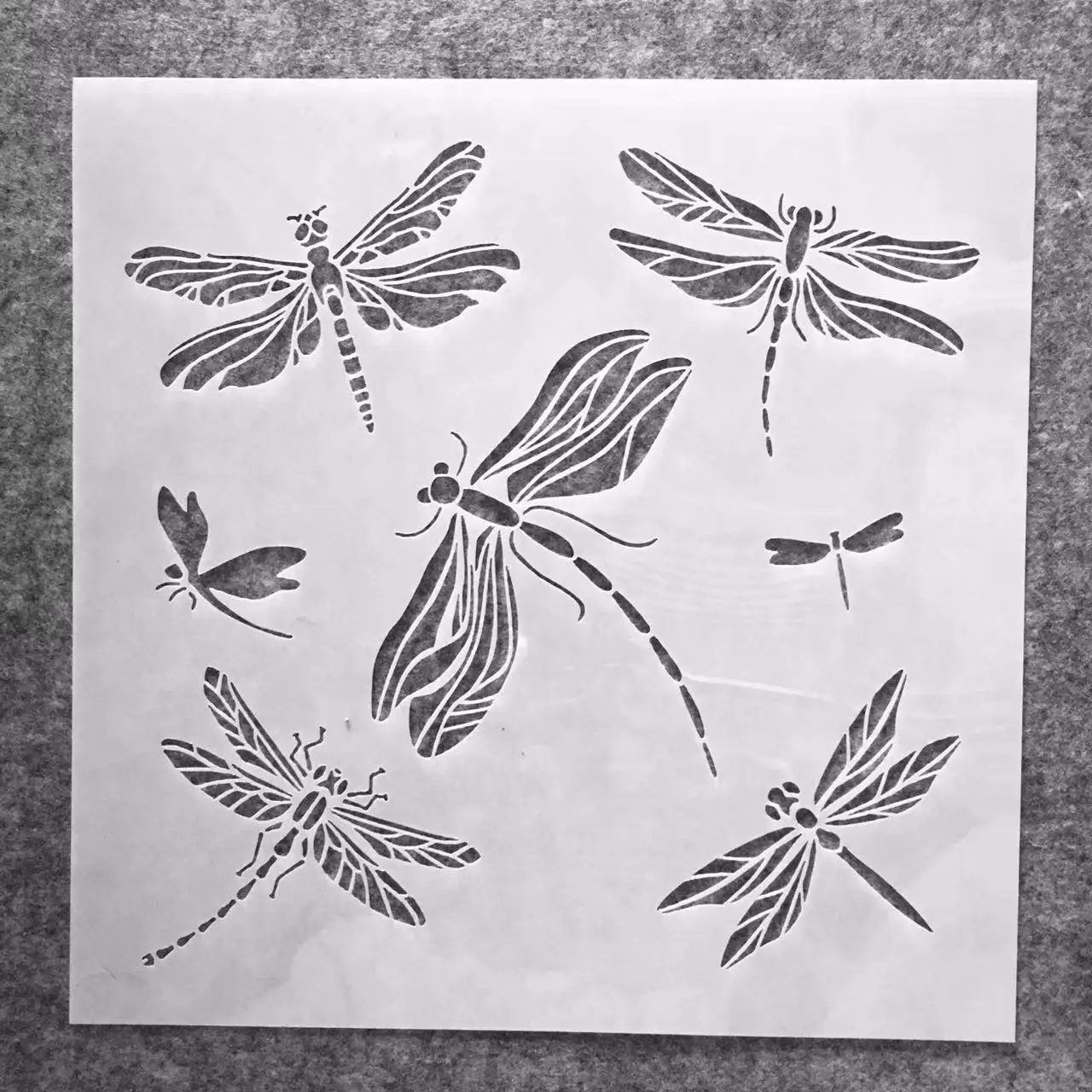 Dragonfly Stencil