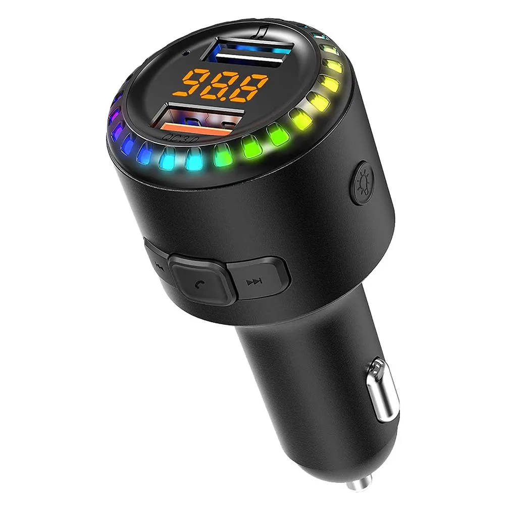 FM-Transmitter-Modulator-Car-Wireless-Bluetooth-5-0-USB-Fast-Charger ...