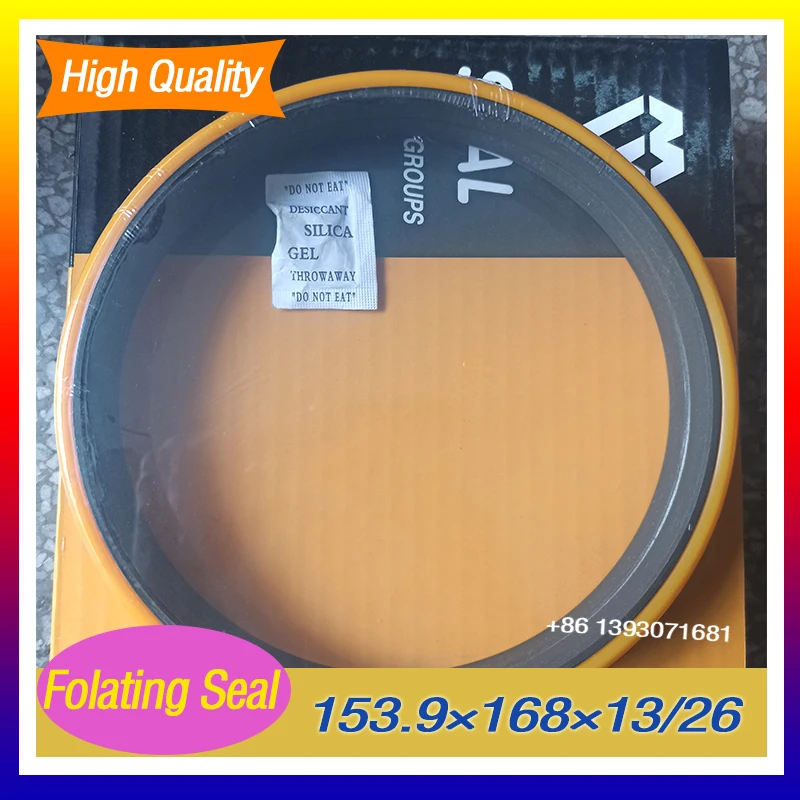 Floating-Seal-Assembly-Excavator-Floating-Seal-Group-Size-153-9-168-13 ...