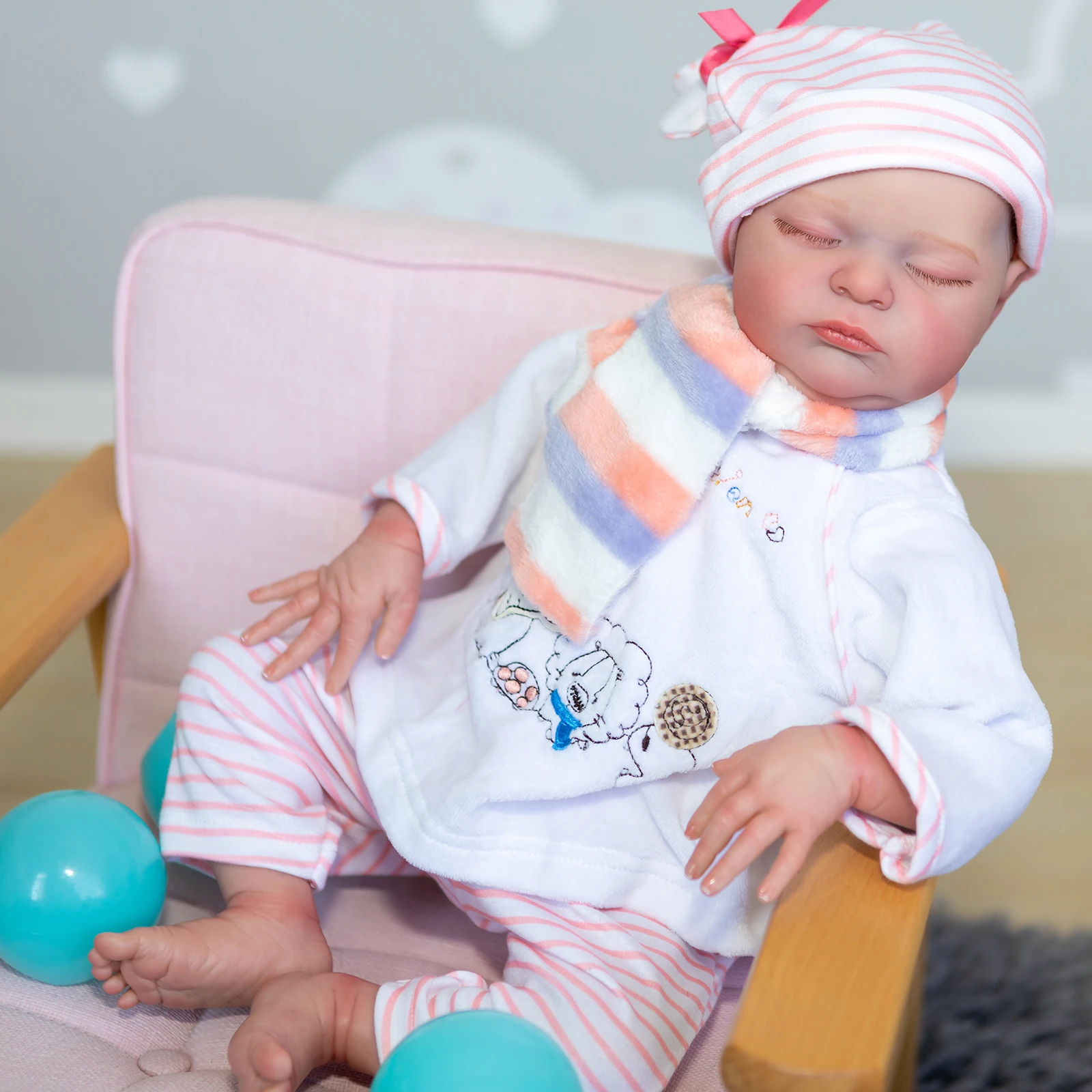NPK-50CM-Newborn-Baby-Size-Reborn-Baby-Popular-Laura-Lifelike-Soft ...