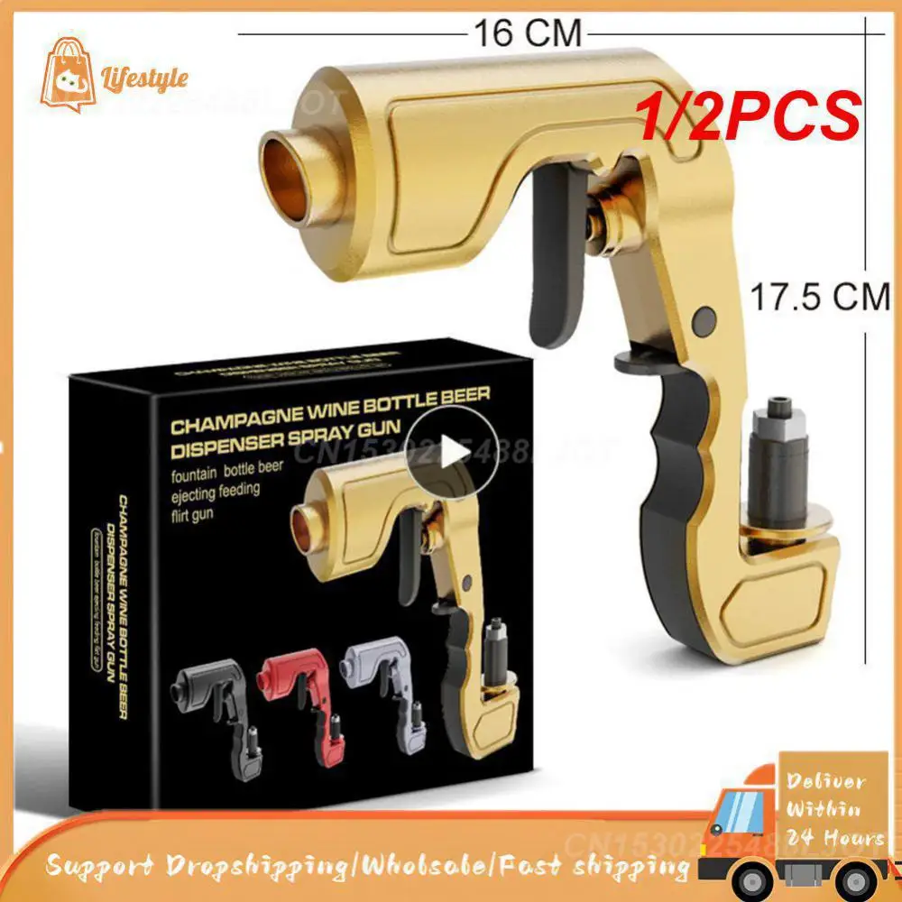 1-2PCS-Champagne-Launch-Prop-Gun-Drinking-Game-Beer-Gun-Wine-Ejector ...