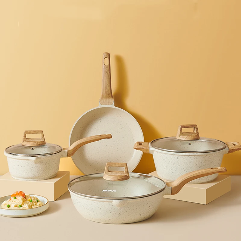 Non-Stick-Cooking-Pots-Set-Camping-Food-Rice-Cookers-High-Quality ...