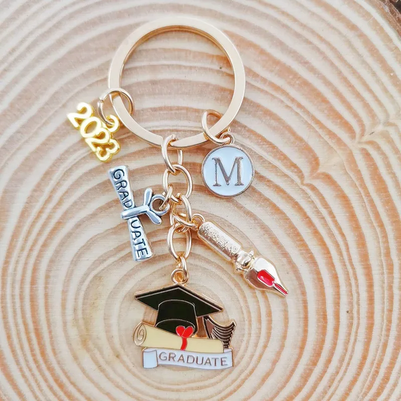 2023-new-A-Z-graduation-ceremony-keychain-graduation-lovely-enamel ...