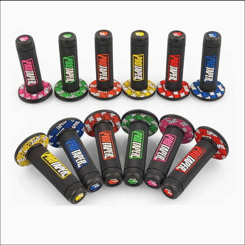 7-8-22mm-Handle-Grips-Pro-taper-Motorcycle-Grips-Protaper-Dirt-Pit-Bike ...