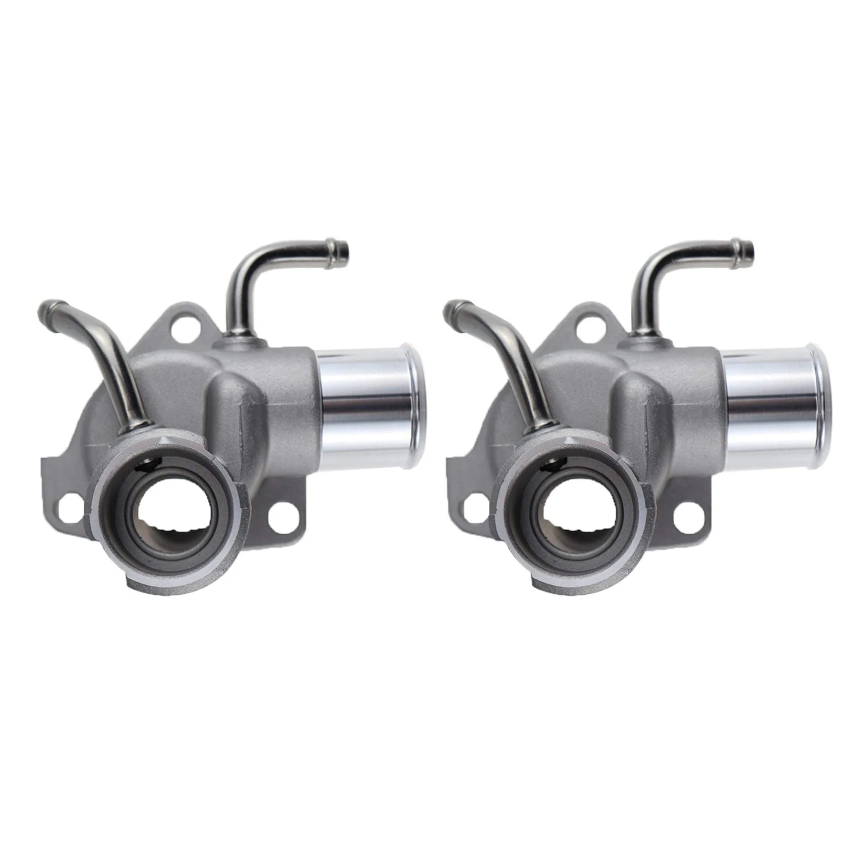 2X 1633154111 Radiator Filler Neck Cooling Thermostat Housing Cover ...