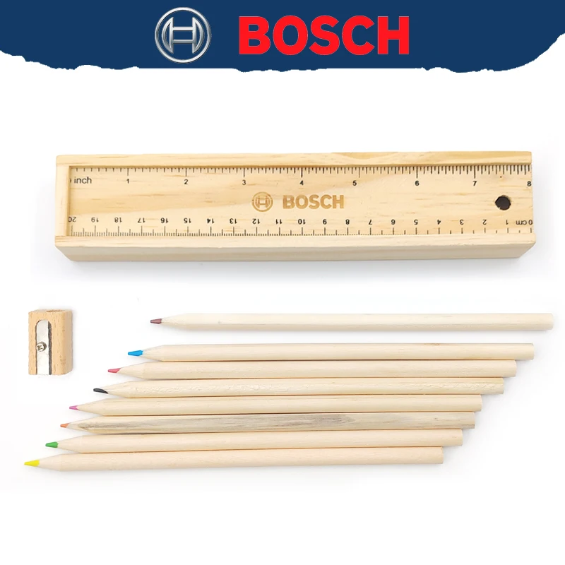 BOSCH-Colored-Pencil-Original-8-Colors-Packaging-Professional-Hand ...