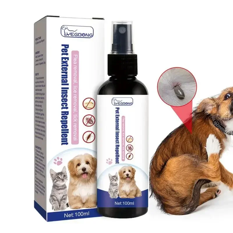 Dissolvant-anti-puces-pour-animaux-de-compagnie-gouttes-anti-puces-pour ...