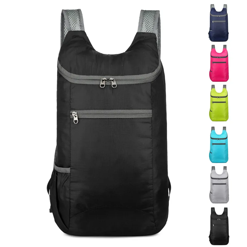 New Waterproof Backpack Portable Folding Bag Student Backpack Backpack Outdoor Large Capacity ...