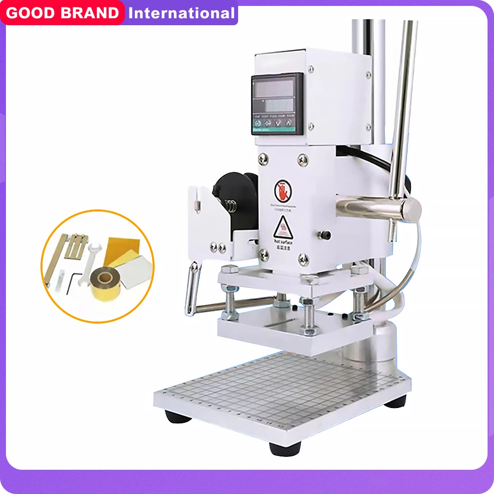 Hot Foil Stamping Machine Digital Heat Press PVC Card Book Leather ...