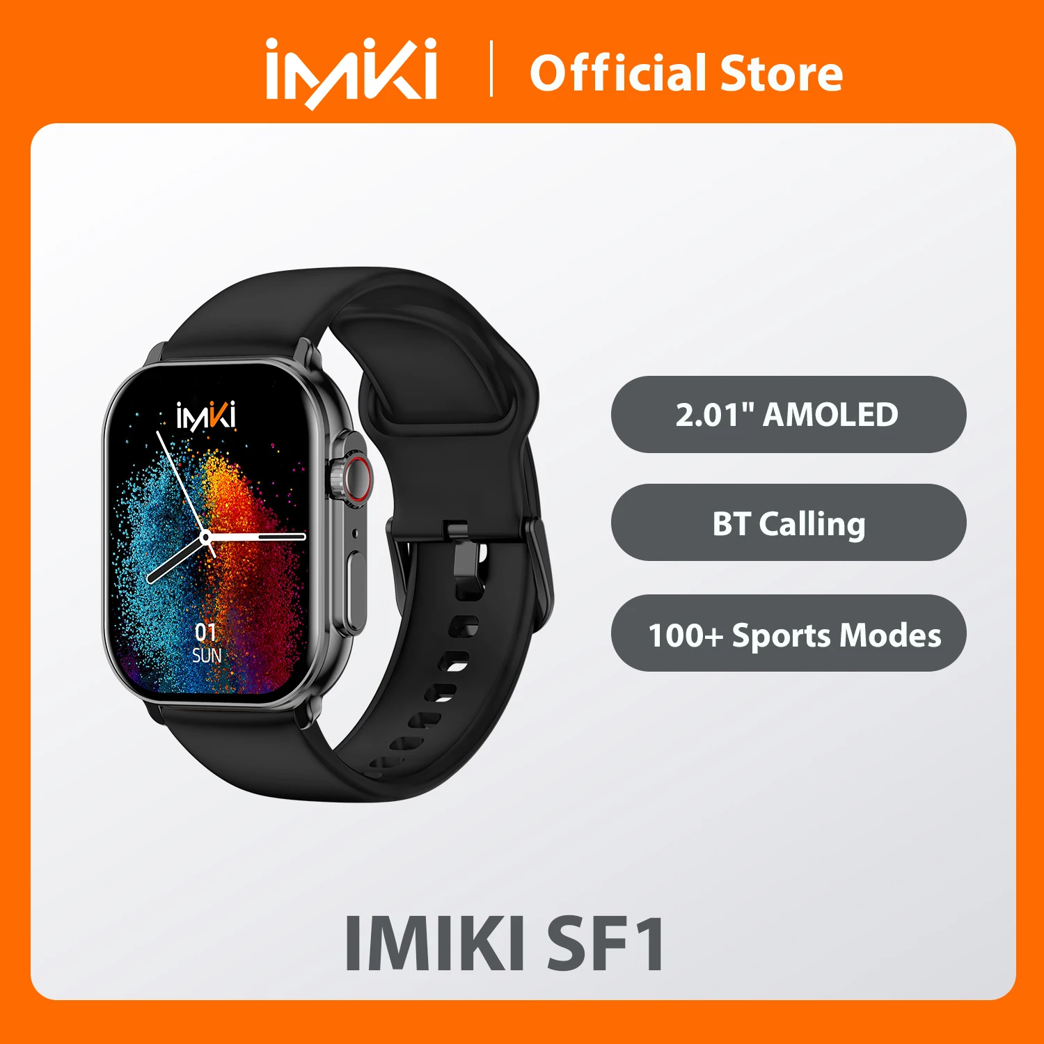 IMIKI-SF1-Smart-Watch-2-01-AMOLED-Display-1000nits-BT-Calling-100 ...