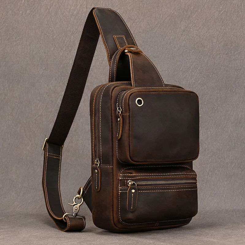 Large-Capacity-Leather-Chest-Bag-Crossbody-Bagpack-For-Man-Sling-Bag ...