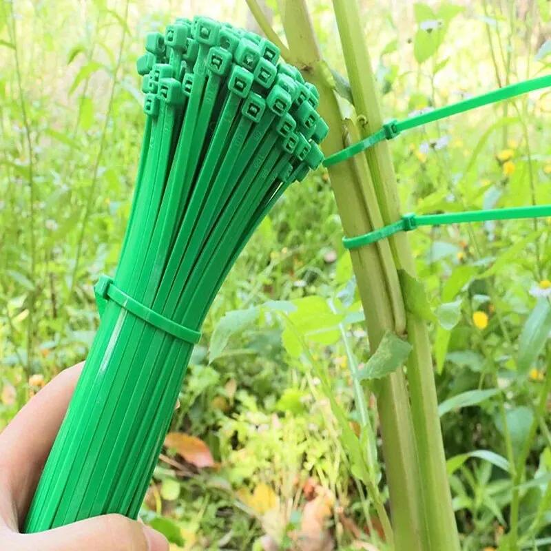 Gardening-Strapping-zip-Ties-Plastic-Winding-Plant-fixing-Portable ...