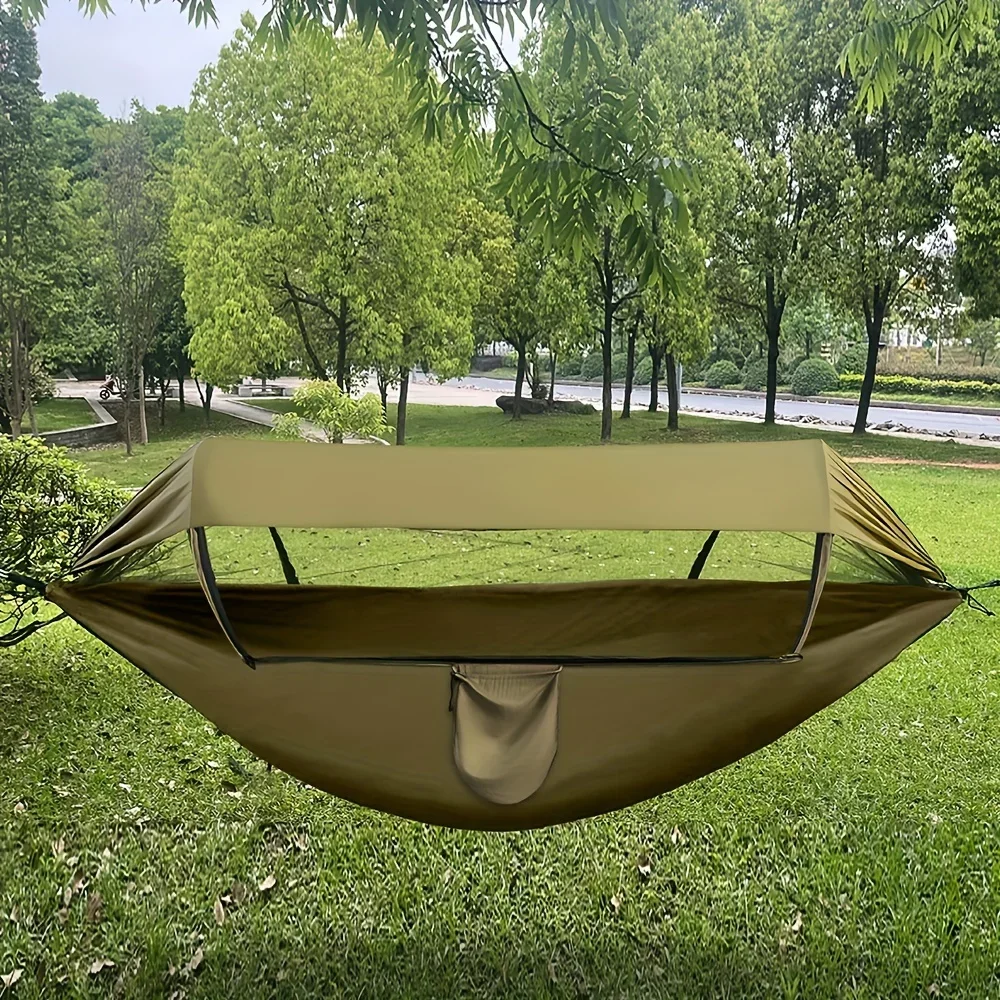 3-In-1-Hammock-With-Mosquito-Net-And-Sun-Shelter-Durable-Camping ...