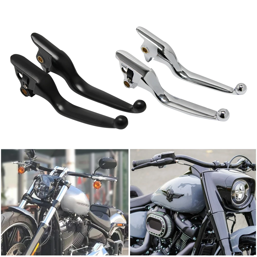 Motorcycle Brake Clutch Levers for Harley Softail Breakout Fat Boy ...